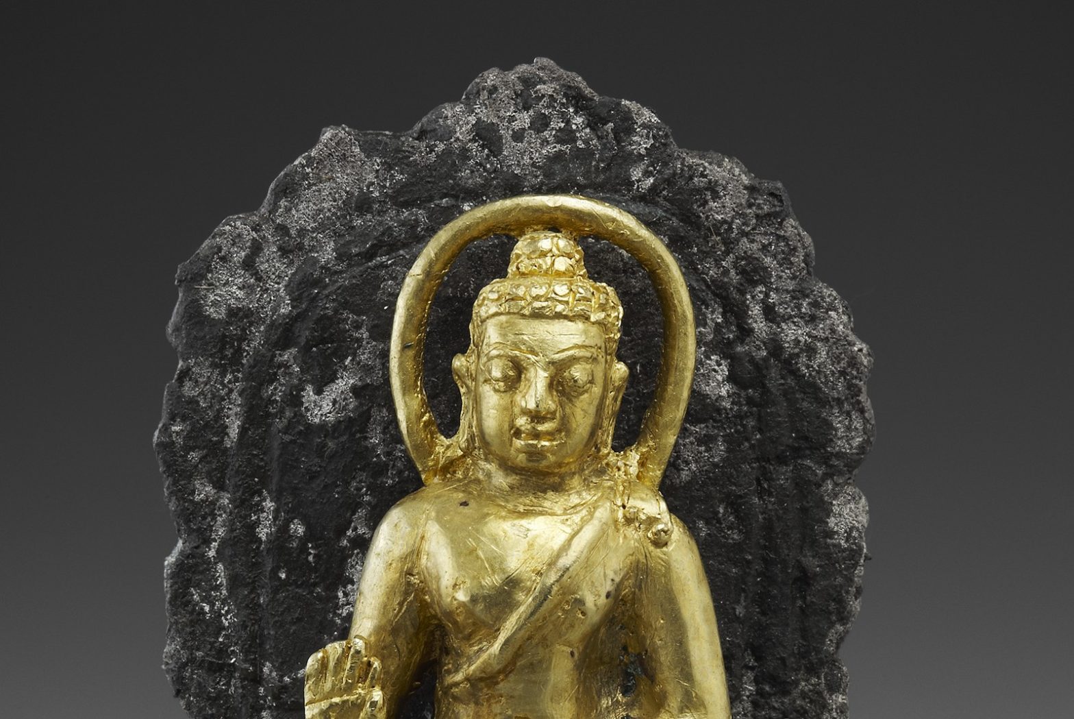 Seated Gilded Buddha: Java – BuddhaRupa